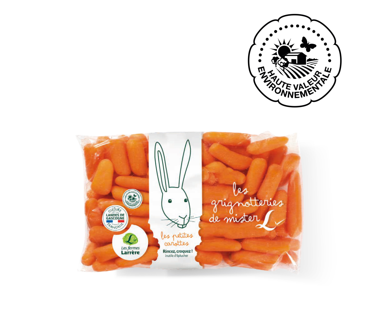 Carottes bio, carottes ZRP et carottes HVE cultivées dans les Landes